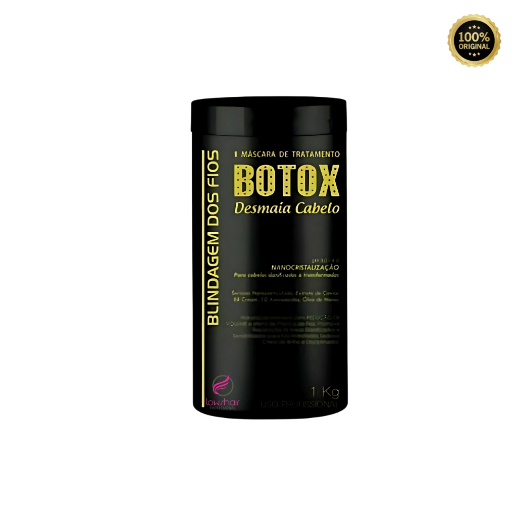 Botox Blindagem dos Fios Alisamento e Redutor de Volume | Shopee Brasil