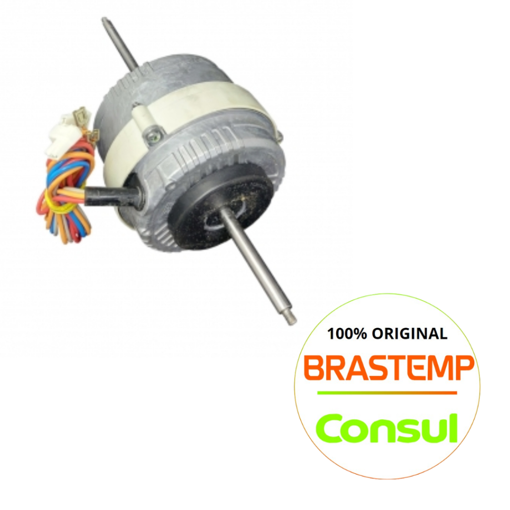 MOTOR VENTILADOR AR DE JANELA 10000BTUS 127V 2V 60HZ 1130 1110 RPM ...