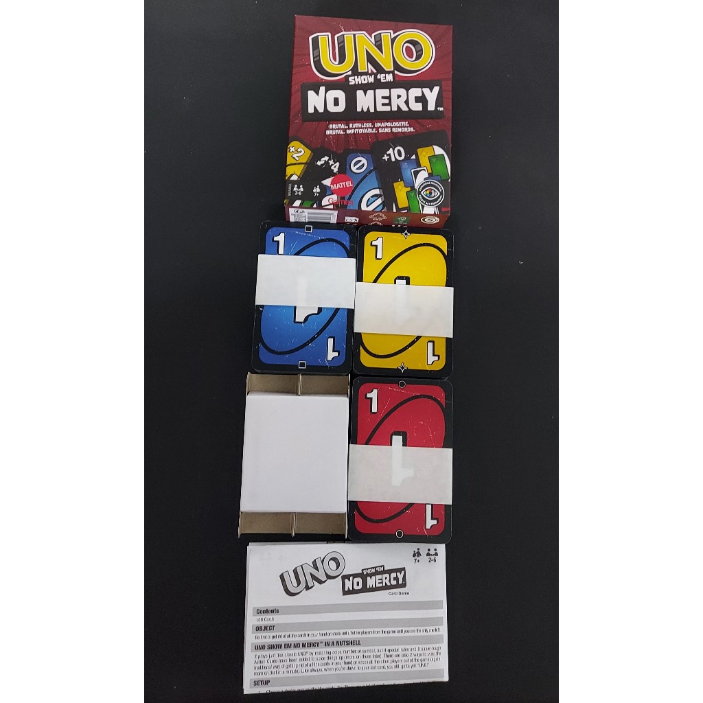 Jogo Uno No Mercy Original Mattel (Original de Verdade) | Shopee Brasil