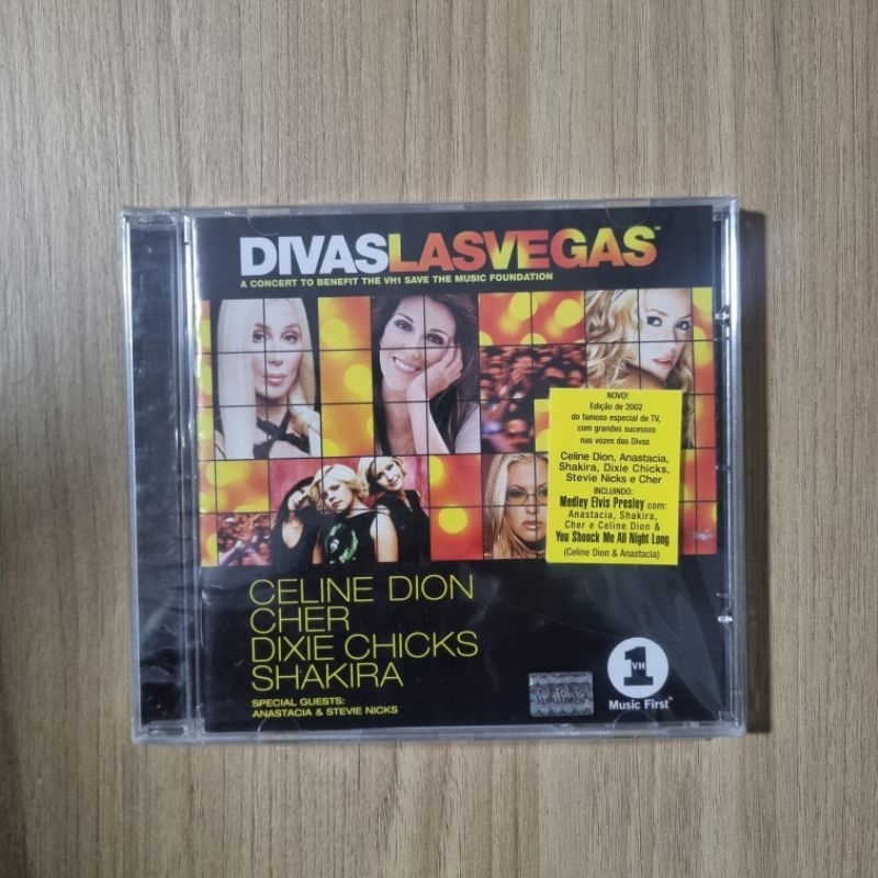 Cd Divas Las Vegas edição 2002 (Cher, Shakira, Celine Dion, Anastacia ...
