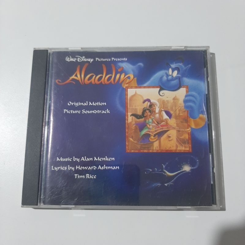 cd trilha sonora Disney Aladdin original | Shopee Brasil