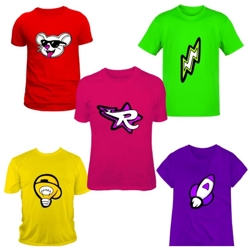 Camiseta Emilly Vick Katlen Void Leozin Robson Rato 100% Algodão novo ...