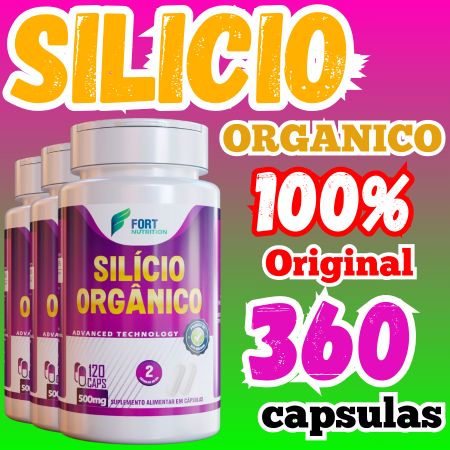 Suplemento Silício orgânico rejuvenescimento elasticidade da pele ...