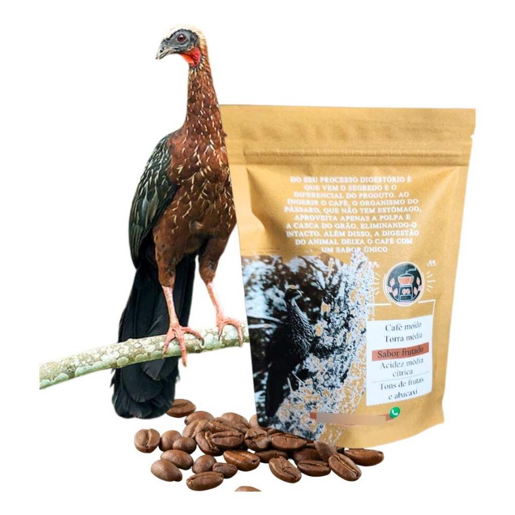 Café Jacu Orgânico Grãos Torrado Moido 150g Sustentável | Shopee Brasil