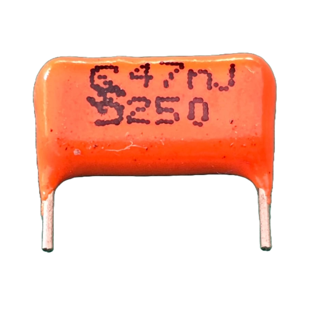 100x Capacitor Poliester 47nf/250v = 47k/250v 5% 10mm | Shopee Brasil