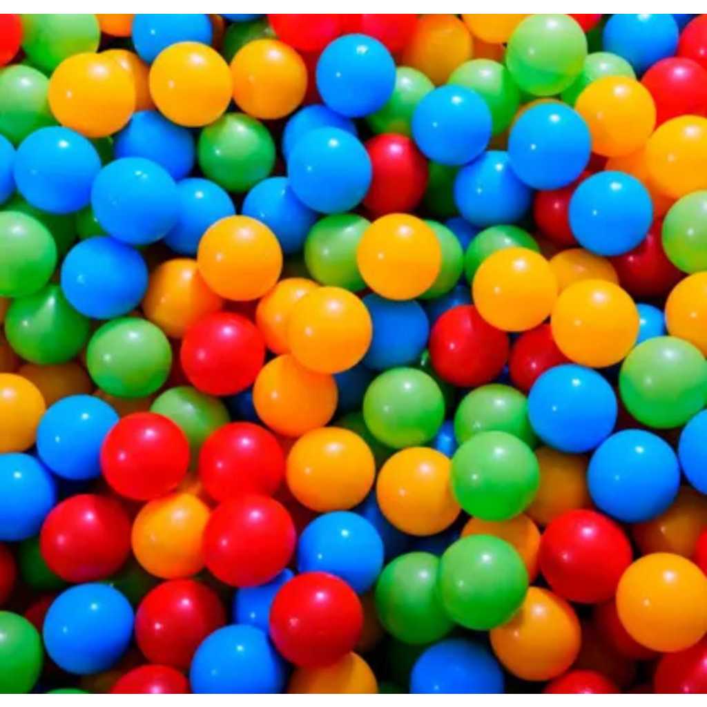 50 Bolinhas Coloridas para piscina infantil oferta bolinhas 70mm ...