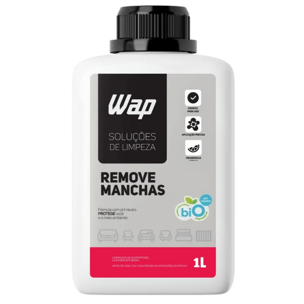 Removedor de Manchas e Sujeiras de Tecidos 1 L Wap Remove Manchas ...