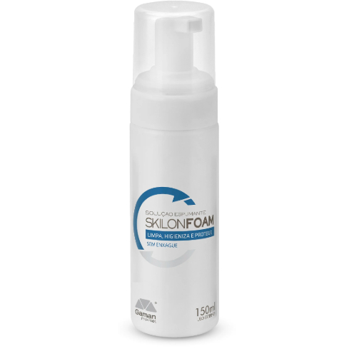 Espuma De Limpeza Skilonfoam 150ml Com PHMB E Dimeticona Higienizante ...