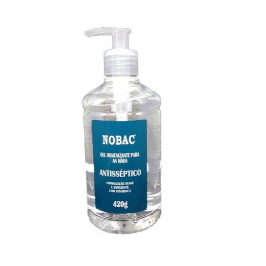 NOBAC Gel Higienizante para as mãos antisséptico ÁLCOOL 70% VITAMINA E ...