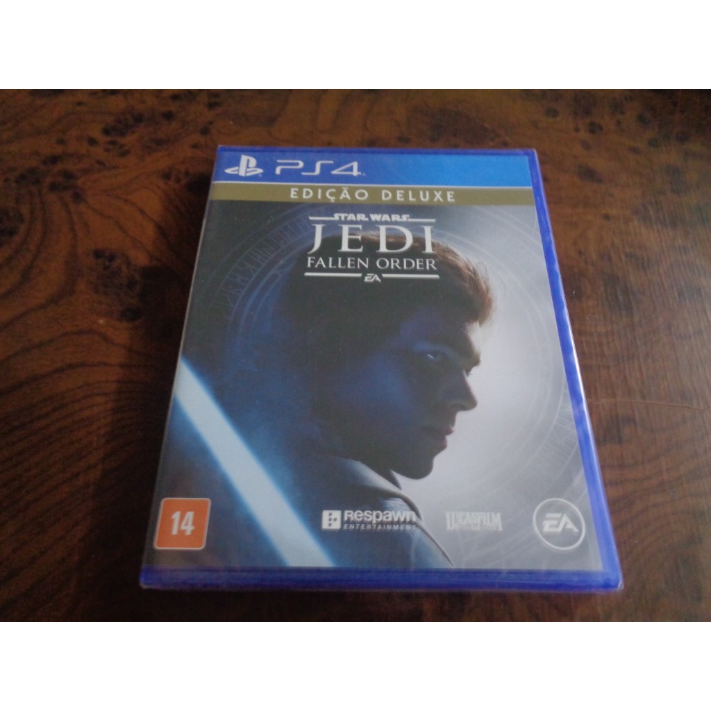 Star Wars Jedi Fallen Order - Deluxe Edition - PS4/PS5(Lacrado) - Faz a ...