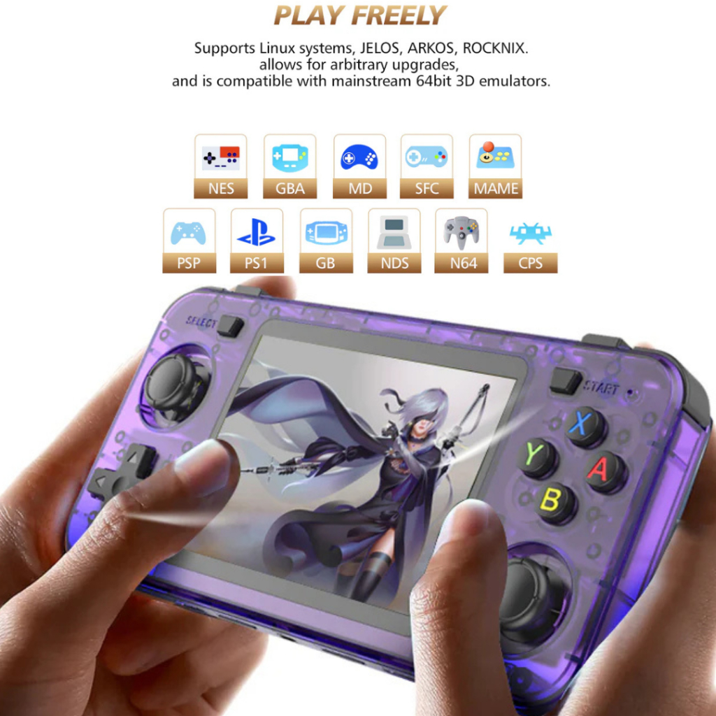 CONSOLE PORTÁTIL R36H, LANÇAMENTO 2025 COM DIVERSOS CONSOLES INCLUÍDO ...