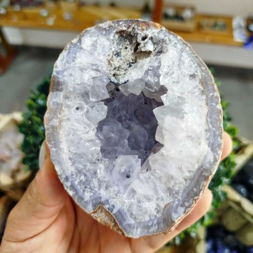 Geodo Bruto Natural - Pedra de excelente qualidade | Shopee Brasil