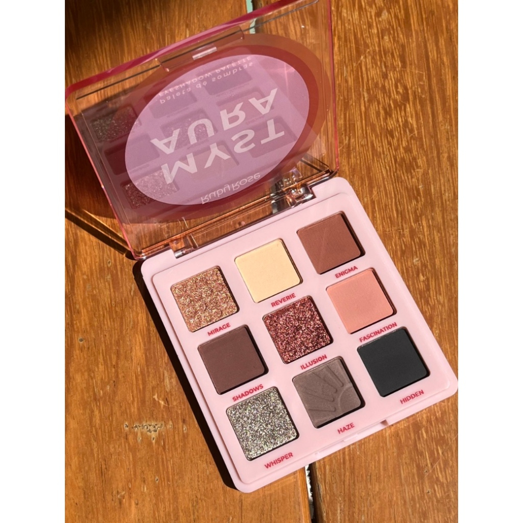 Paleta de Sombras Myst Aura Ruby Rose | Shopee Brasil
