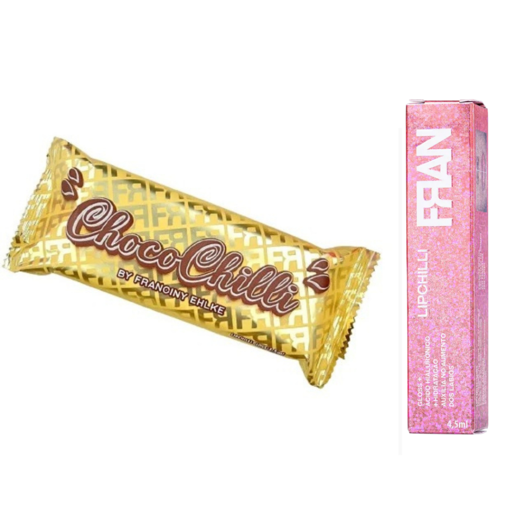 Gloss Chocochilli + Gloss Lipchilli FRAN by Franciny Ehlke (2 Produtos ...