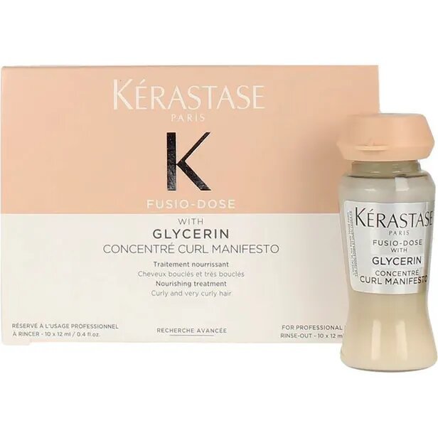 Kérastase Fusio-Dose Ampola Concentré Curl Manifesto 10x12ml | Shopee ...