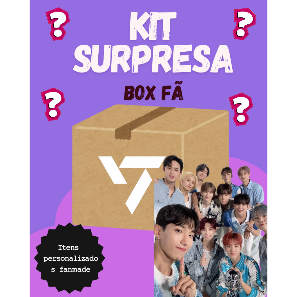 Kit kpop SEVENTEEN Personalizável| Kit Bias Personalizável | Kit Utt ...