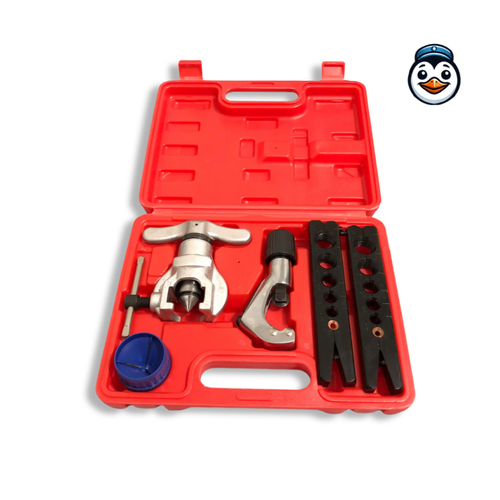 Kit Flangeador Excêntrico com Catraca + Cortador e Escareador | Shopee ...
