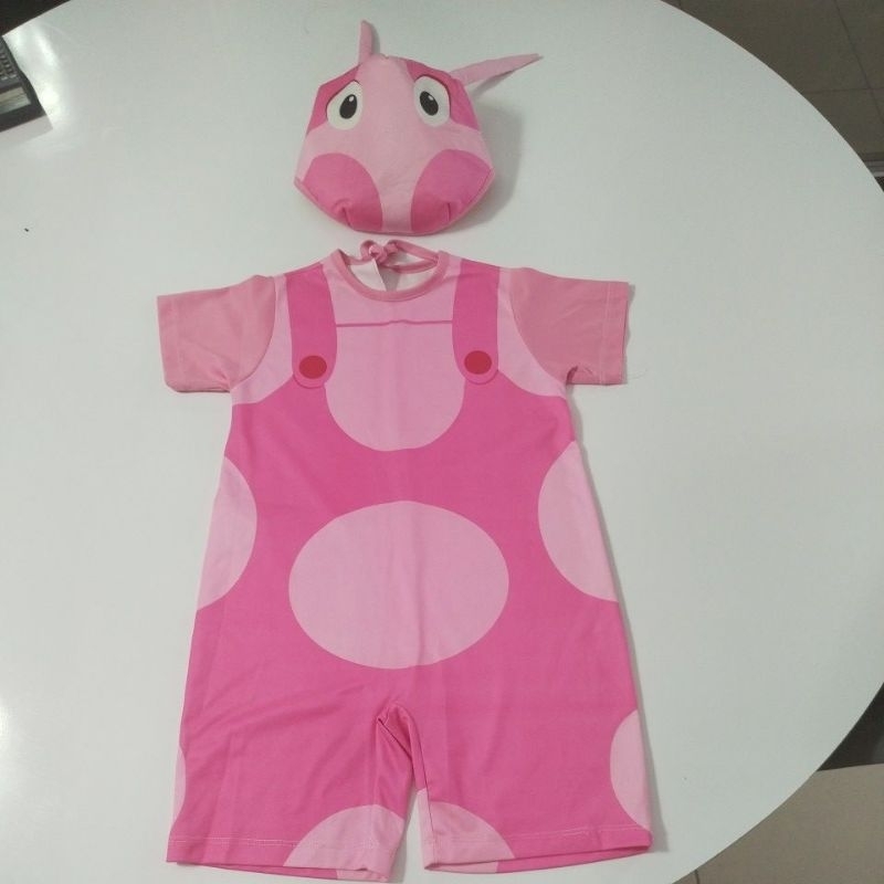 Fantasia Uniqua Backyardigans Infantil Carnaval | Shopee Brasil