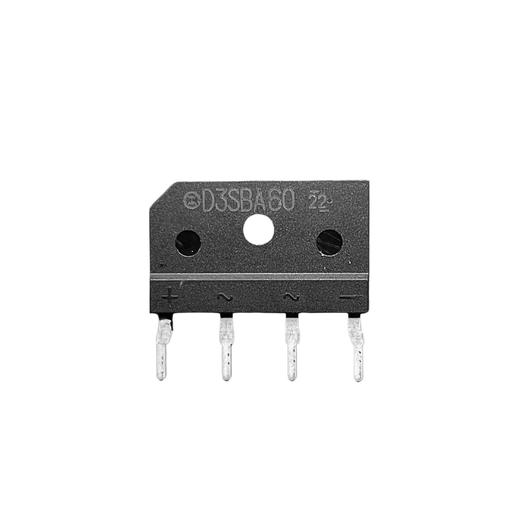 5X PONTE RETIFICADORA D3SBA60 4AMP - 600V PRE FORMADO SHINDENGEN ...