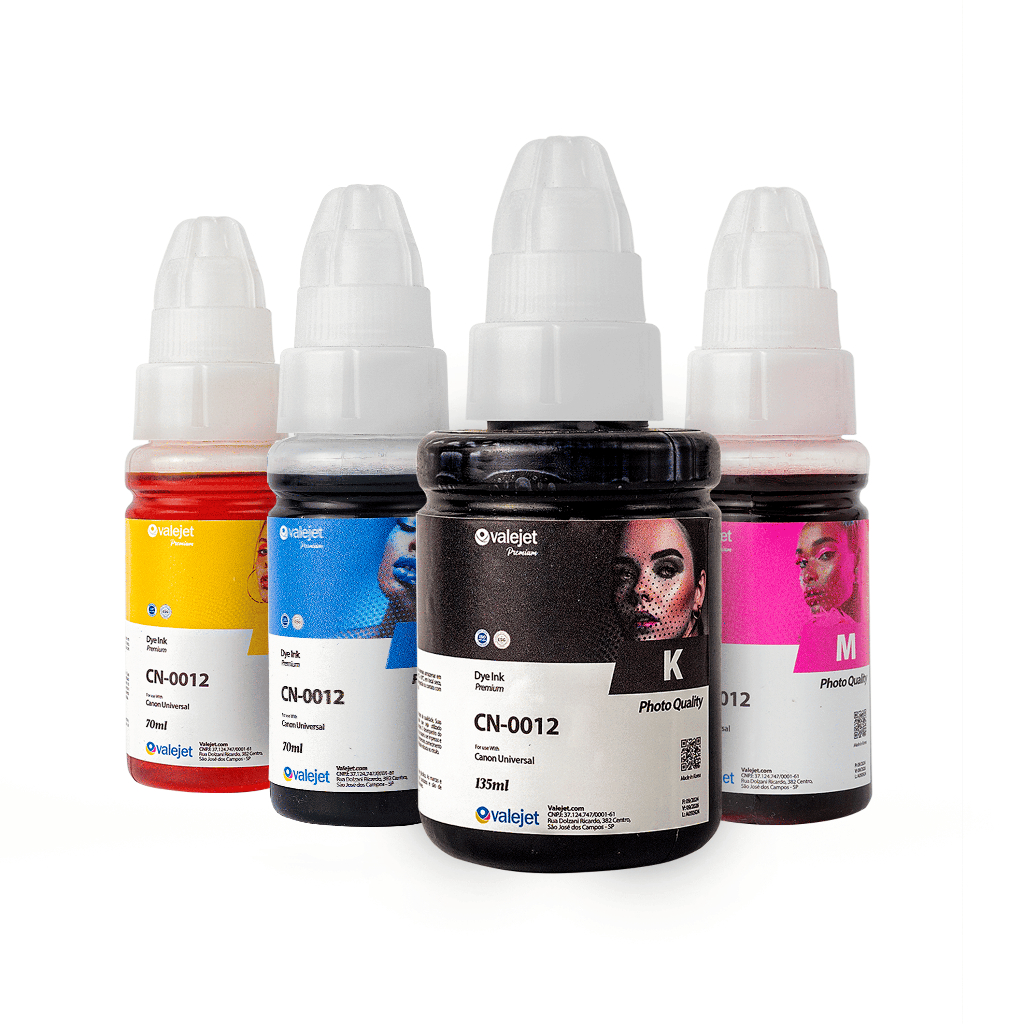 Kit Tinta Compatível Canon p/ Impressora G2800 375ml | Shopee Brasil