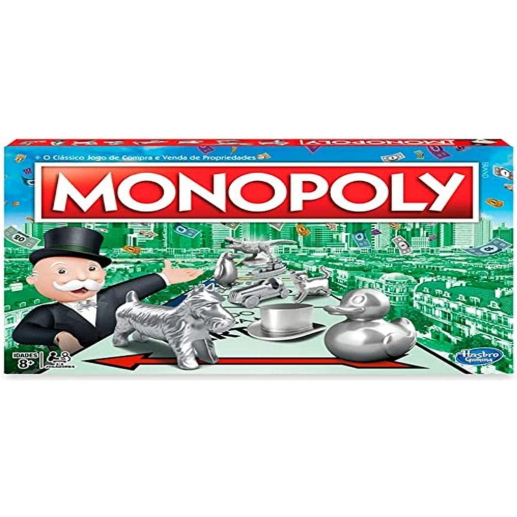 Jogo De Tabuleiro Tradicional Monopoly - Hasbro C1009 | Shopee Brasil