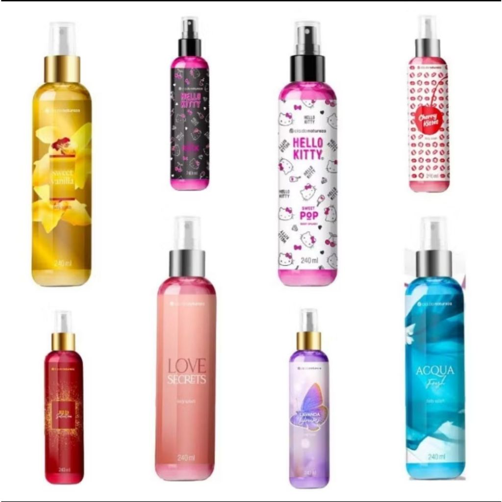 Cia da Natureza Deo Colônia Body Splash 240ml - unidade | Shopee Brasil