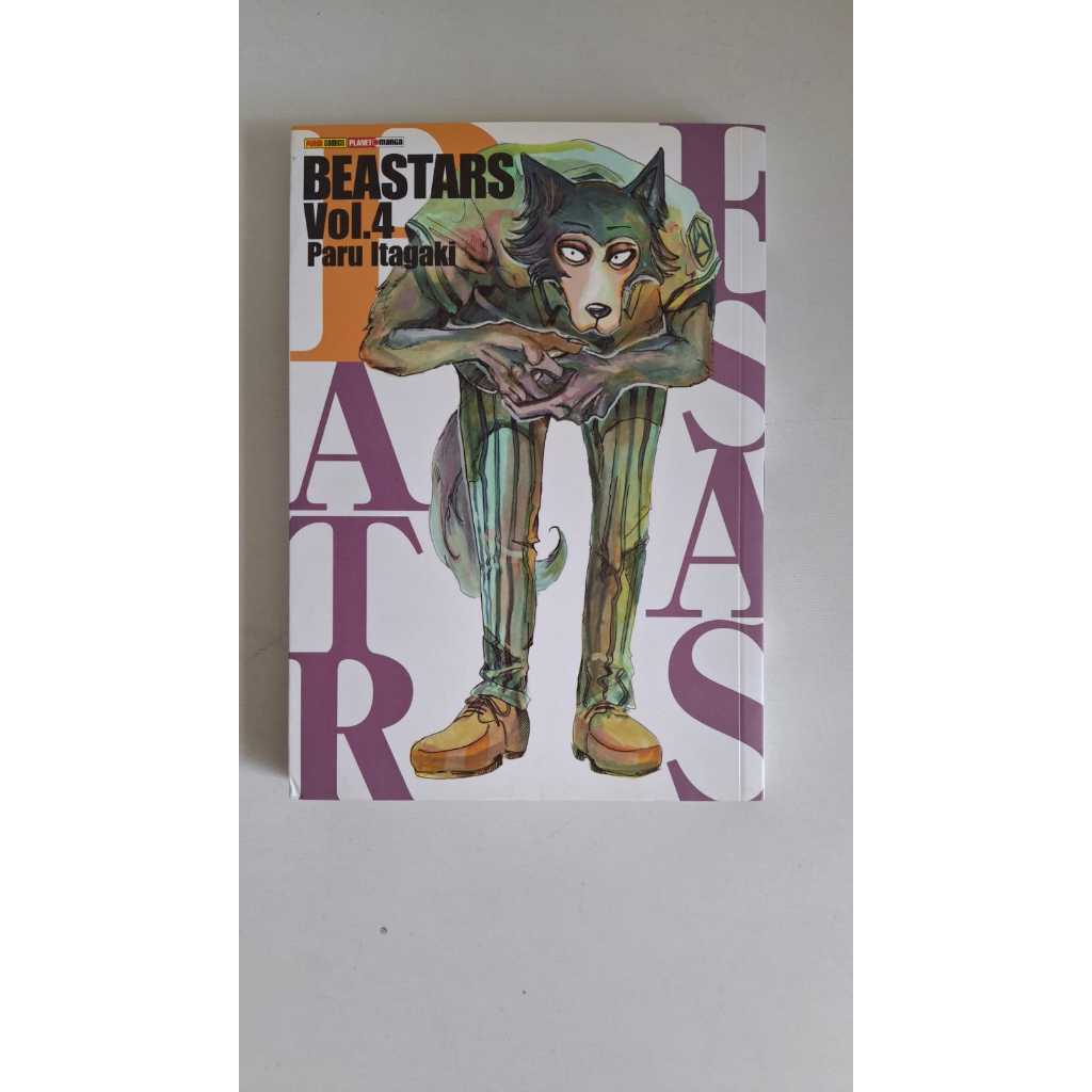 Mangá Beastars Volume 4 Panini | Shopee Brasil