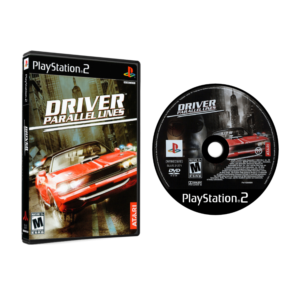 Jogo Driver Parallel Lines Para Playstation 2 Ps2 Fat Slim | Shopee Brasil