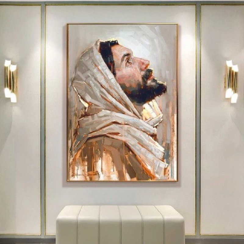 Quadro Religioso Jesus Cristo Moderno MDF 3mm | Shopee Brasil