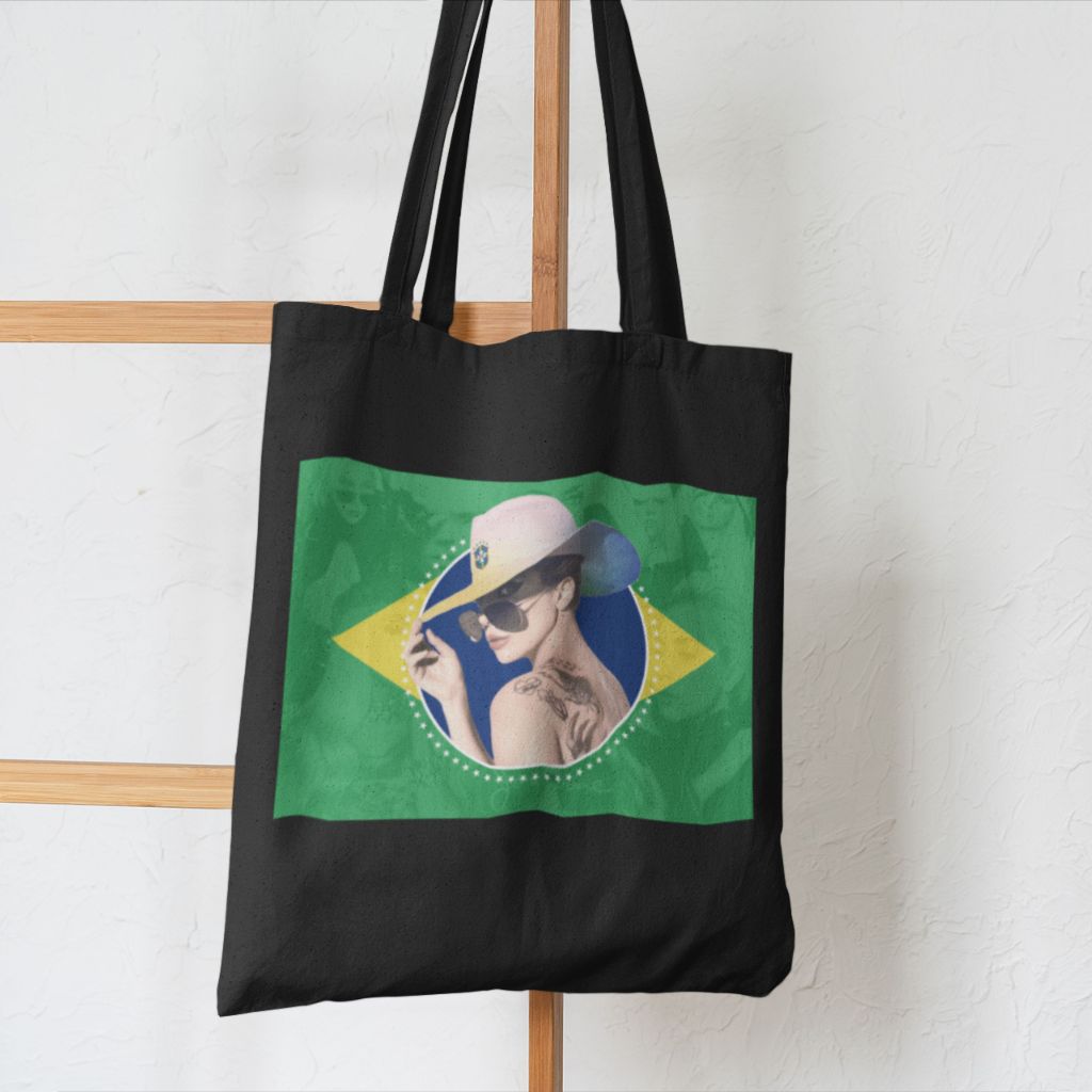 Ecobag Preta Lady Gaga in Rio 2025 - 100% Algodão | Shopee Brasil