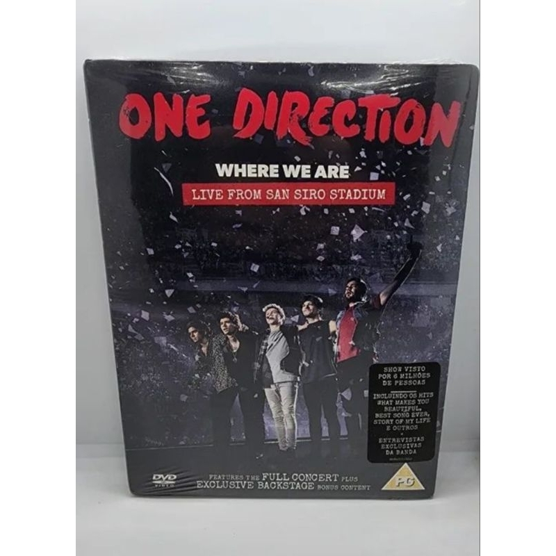 DVD One Direction - Live From San Siro Stadium | Shopee Brasil