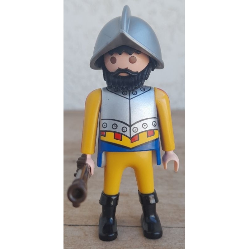 Action Figure Boneco Playmobil Geobra 1993 Conquistador Espanhol ...