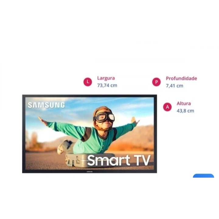 Smart tv 32" polegadas led com Smart tizen Hdmi usb Samsung | Shopee Brasil
