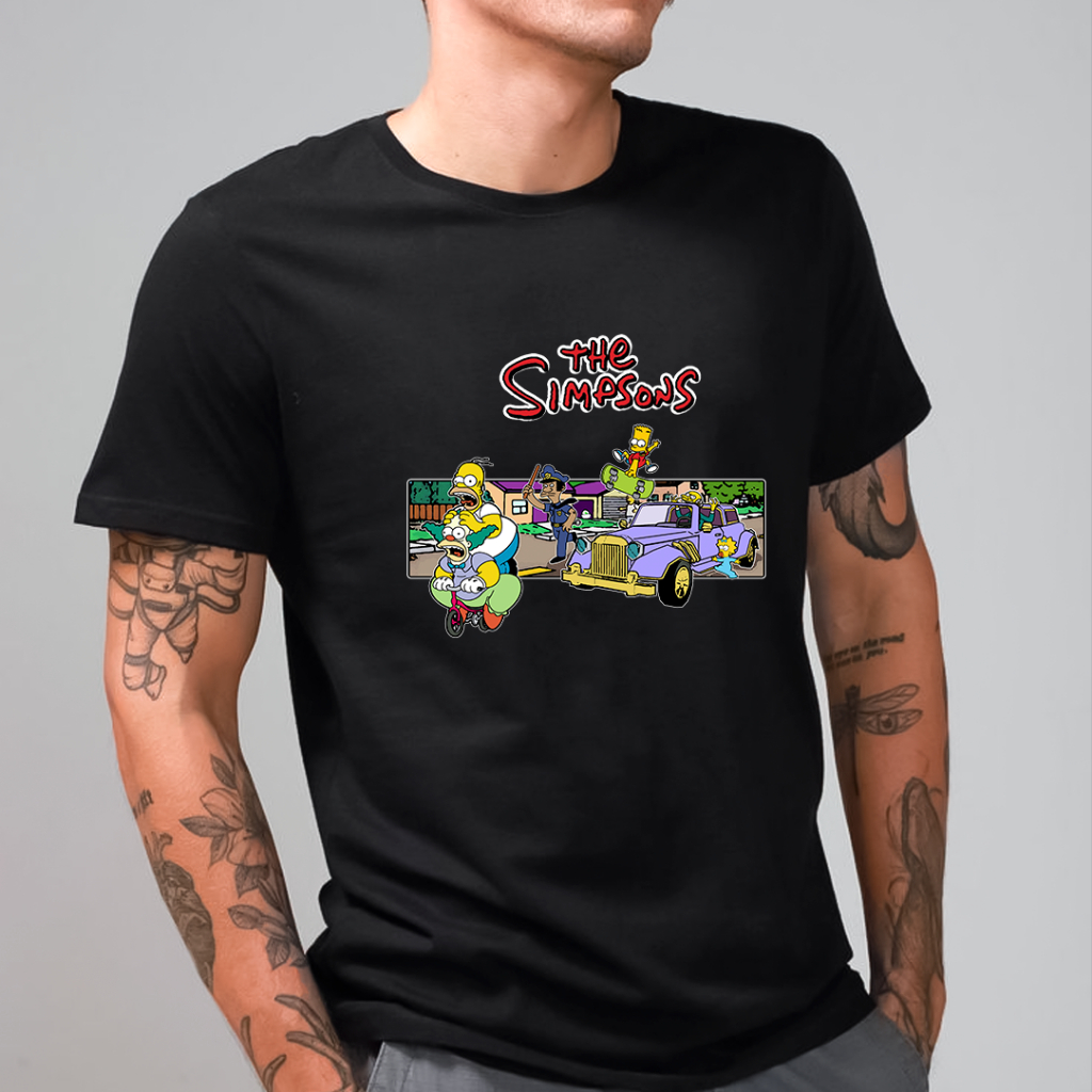 Camiseta Personalizada The Simpsons Blusa Lisa Swag unissex algodão ...