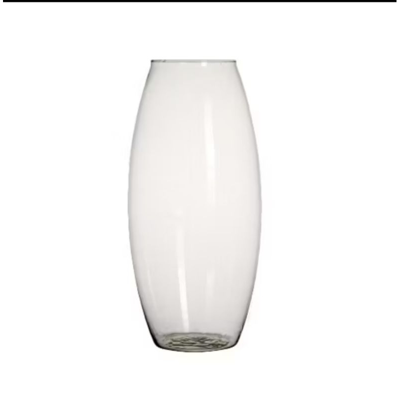 Vaso pequeno Rômulo vidro designer boleado incolor 20cm | Shopee Brasil