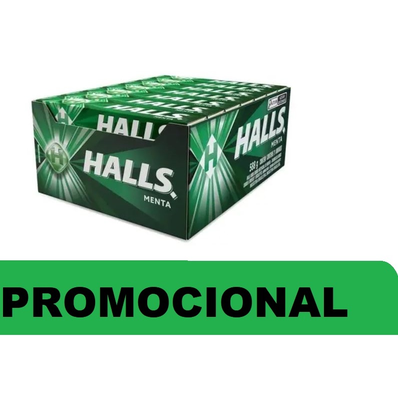 Halls - Sabor menta com 21un | Shopee Brasil