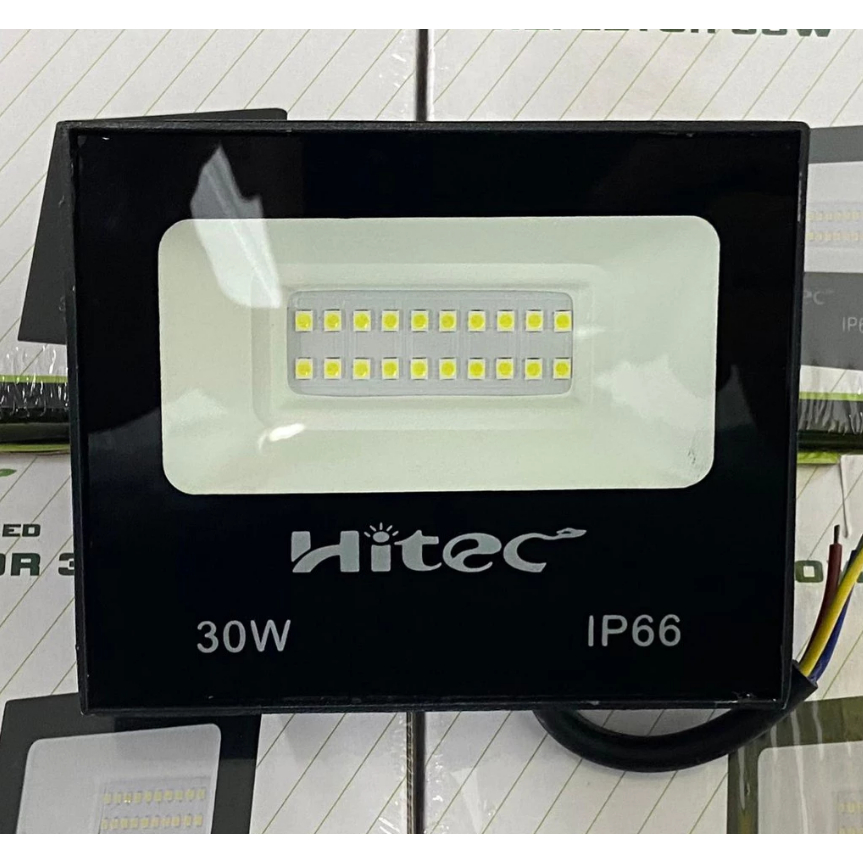 Kit 6 Refletor Holofote Led 30w Branco Frio 6500k Prova D´agua | Shopee Brasil