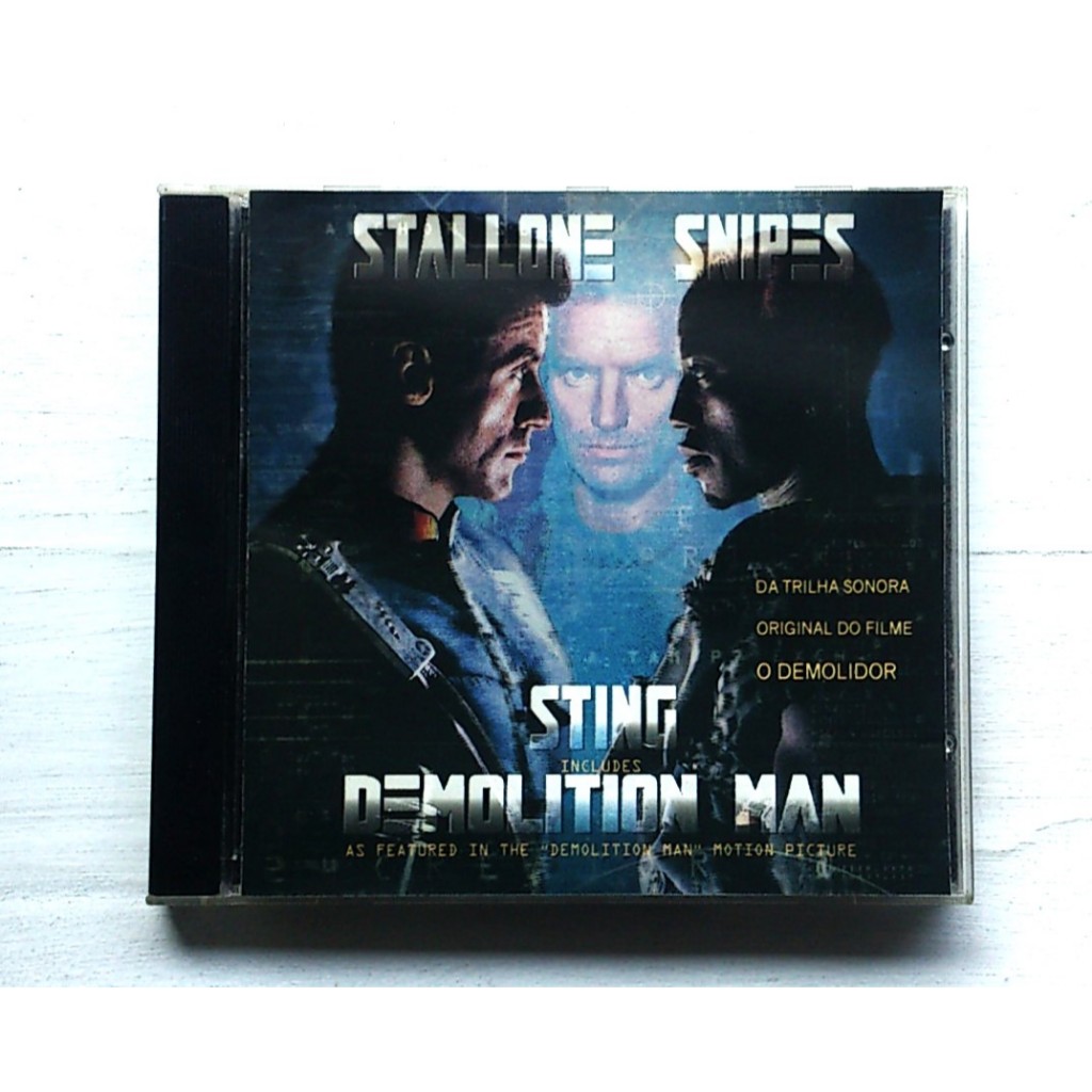 Cd Demolition Man - O Demolidor - Sting - Trilha Sonora | Shopee Brasil
