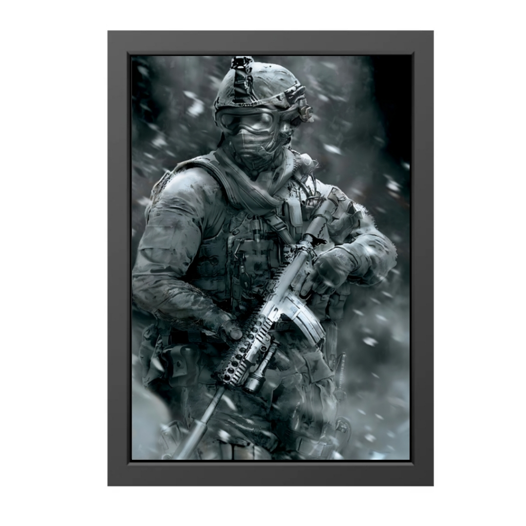 Quadro Placa Decorativa Fprças Especiais Exército Armas Decoração ...