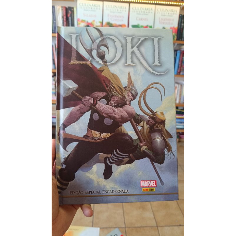HQ LOKI - EDIÇÃO ESPECIAL ENCADERNADA - CAPA DURA | Shopee Brasil