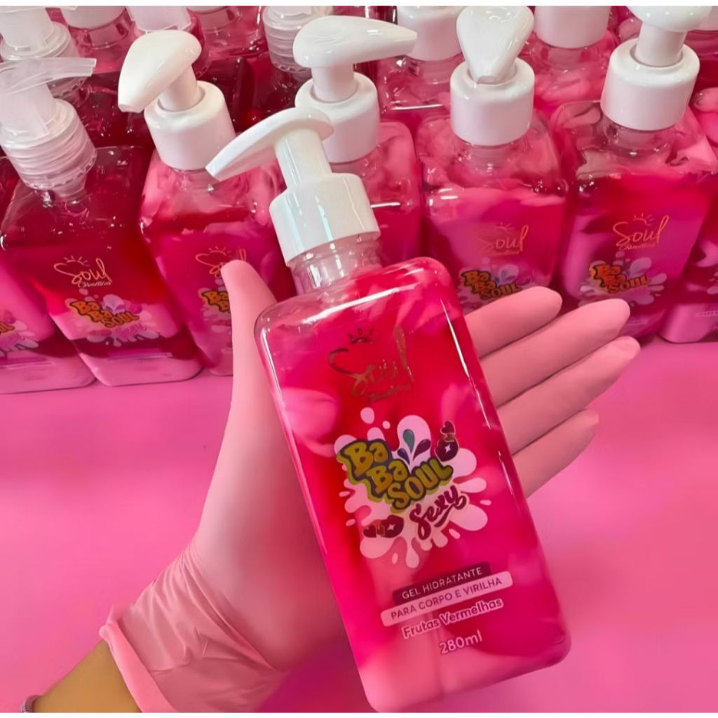 Gel Hidratante Corporal Corpo e Virilha Beijável Babasoul Sexy Soul ...