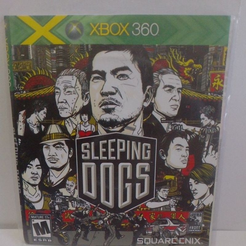 Xbox 360 sleeping dogs raridade novo copia | Shopee Brasil