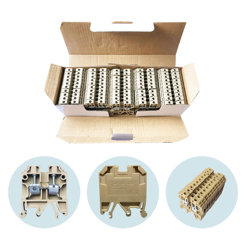 Conector Borne Saki Painéis Elétricos 4mm 20pçs Born Sak | Shopee Brasil