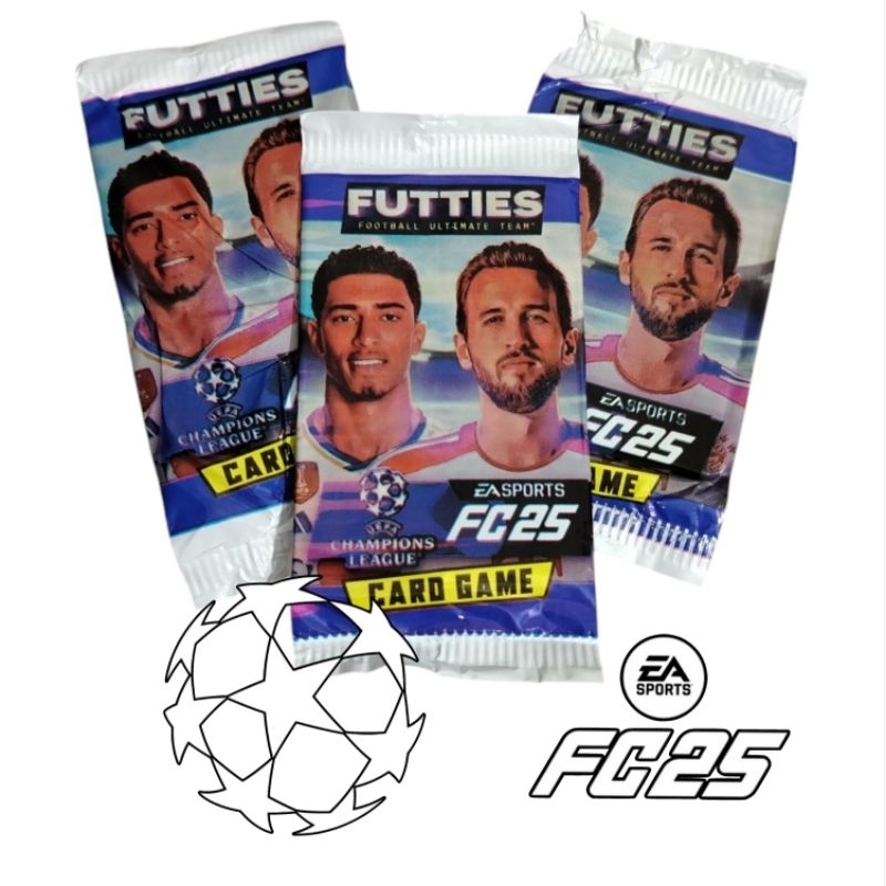 200 Cards figurinhas do CHAMPIONS - FC25 para bater > kit de 50 ...