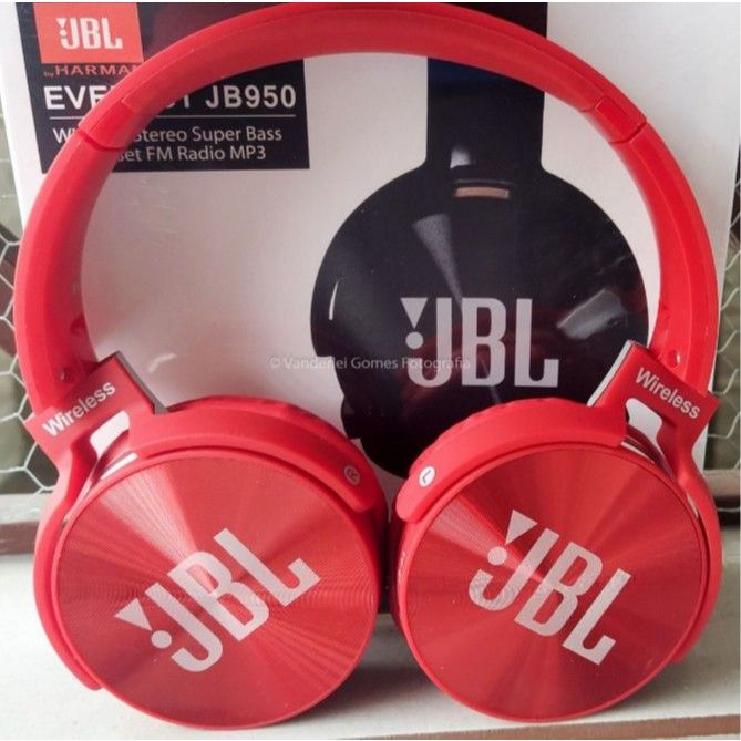 JBL Everest JB950 VERMELHO - Bluetooth | Shopee Brasil