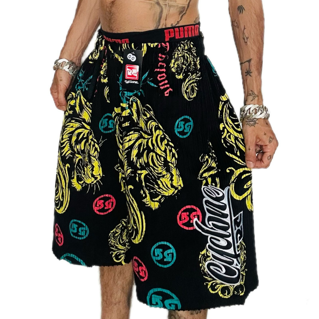 Bermuda Da Cyclone Veludo New Tigre Lançamento | Shopee Brasil