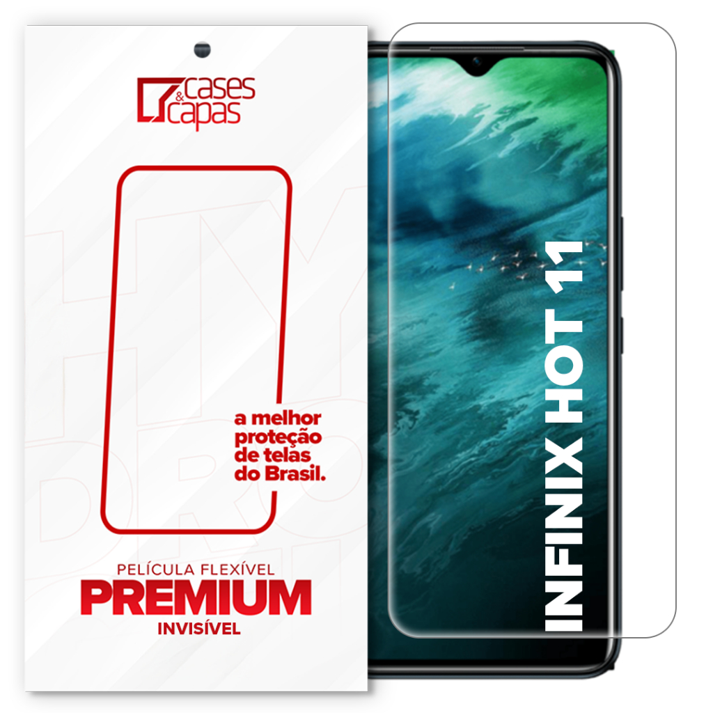 Película Hidrogel Anti Impacto HD Infinix Hot 11 X689F | Shopee Brasil