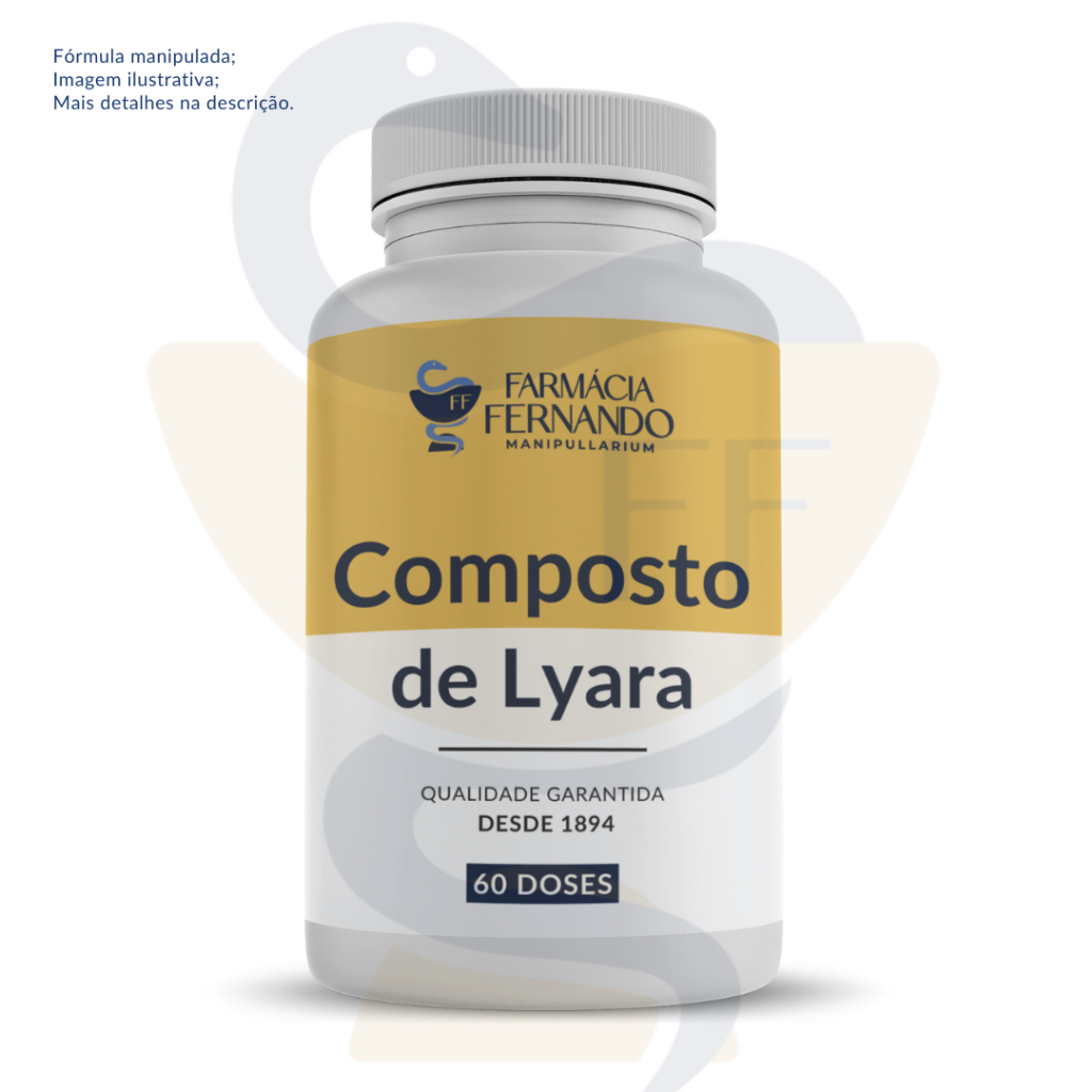 Composto de Lyara 60 doses - Suplemento | Shopee Brasil
