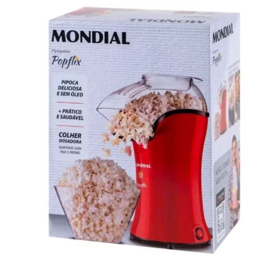 pipoqueira mondial pop flix 220v | Shopee Brasil