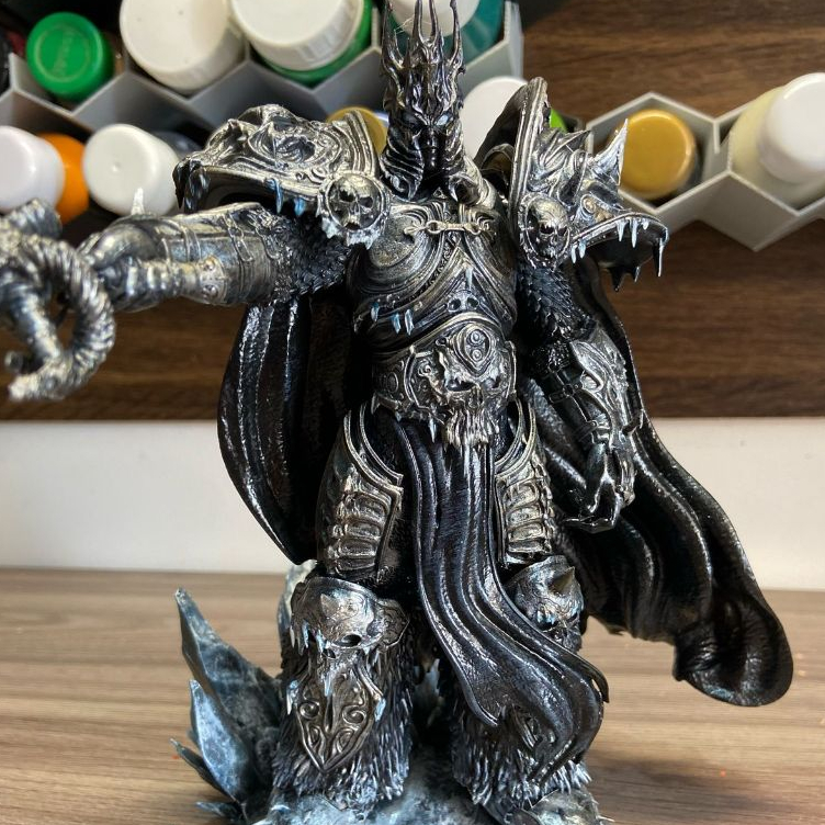 Action Figure Lich King Frostmourne World of Warcraft WoW | Shopee Brasil